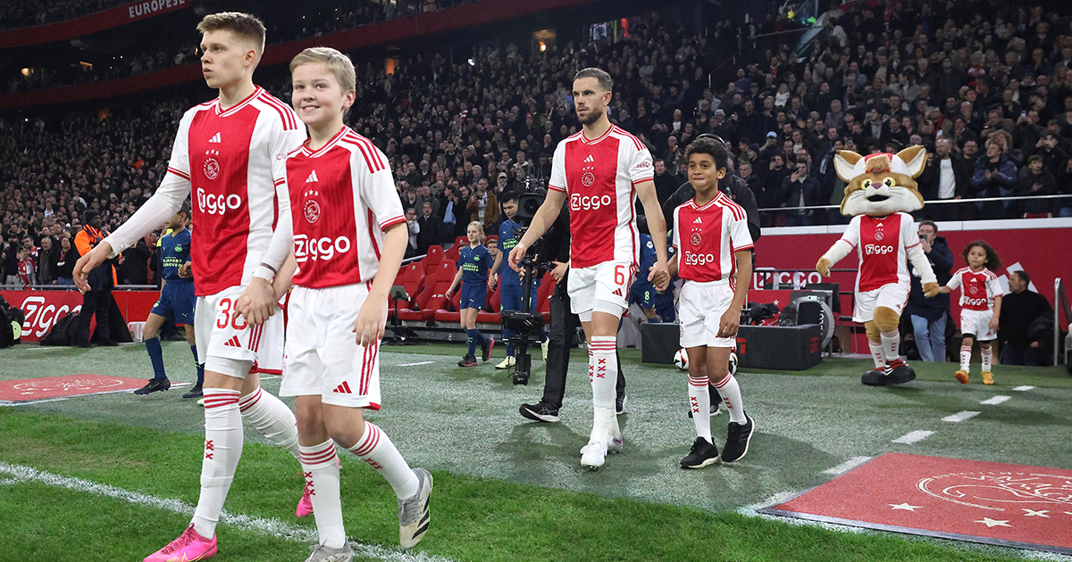 Word mascotte bij Ajax - FC Utrecht!