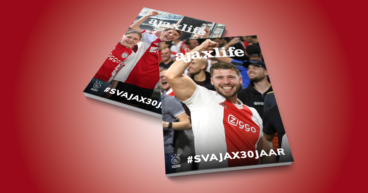 Dertig jaar SV Ajax: maak jouw eigen Ajax Life cover!