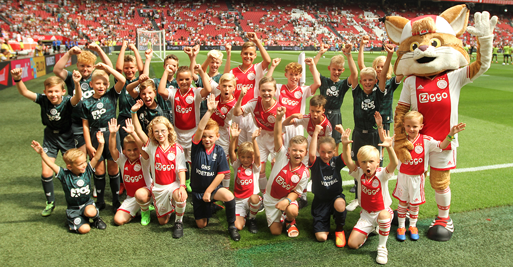 Word jij mascotte bij Ajax - Heerenveen?