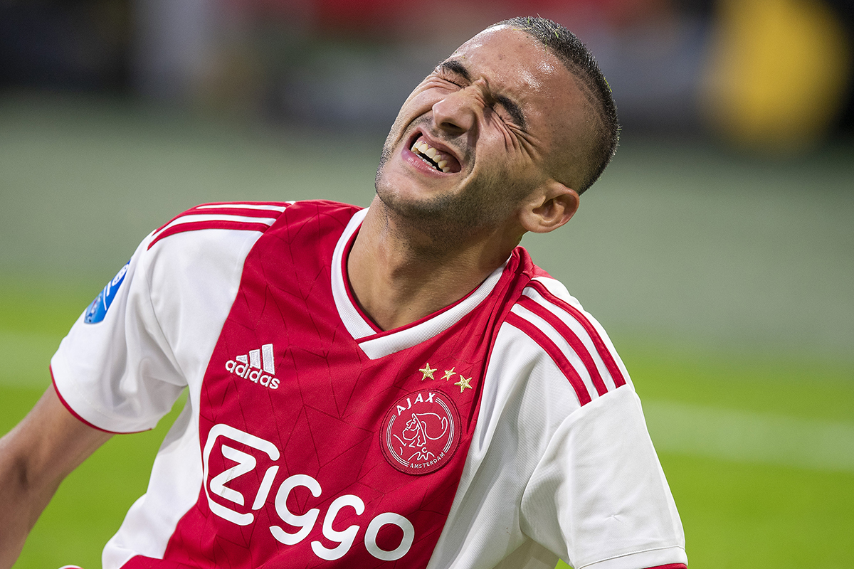 Spierverrekking houdt Ziyech in Amsterdam tijdens interlands ...