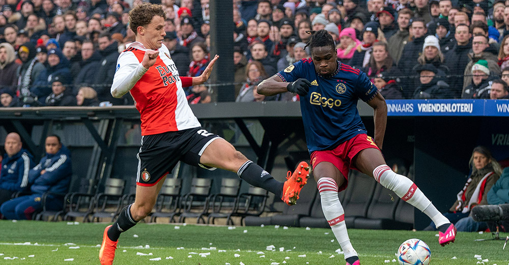 Ajax loot uitduel met Feyenoord in halve finale KNVB-beker