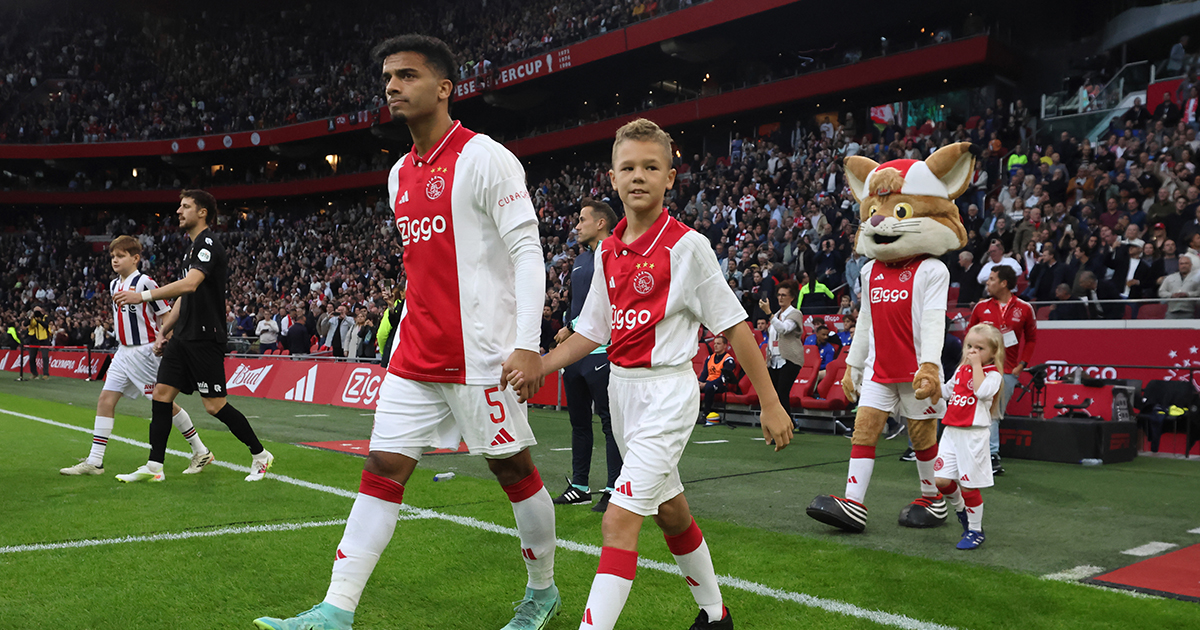 Word mascotte bij Ajax - Telstar!