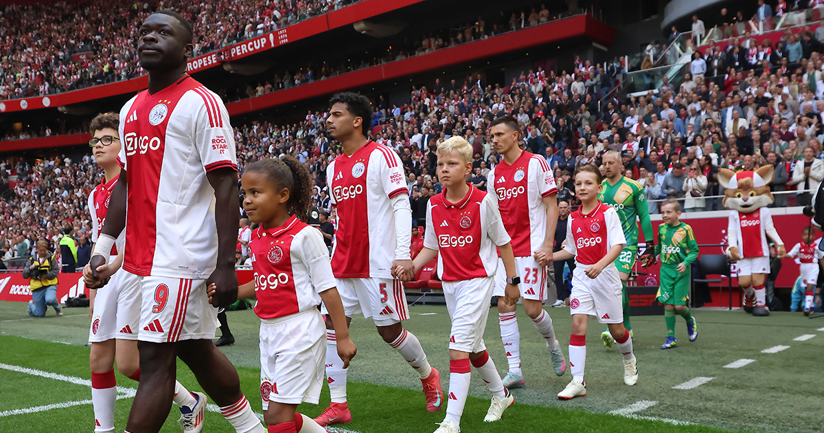 Word mascotte bij Ajax - Telstar!